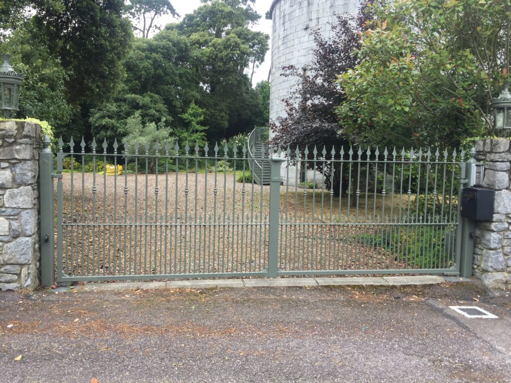 Automated Wrought Iron Gates - Bernard Spillane Engineering
