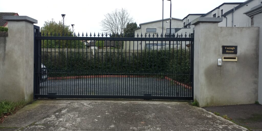 Sliding Wrought Iron Gates - Bernard Spillane Engineering