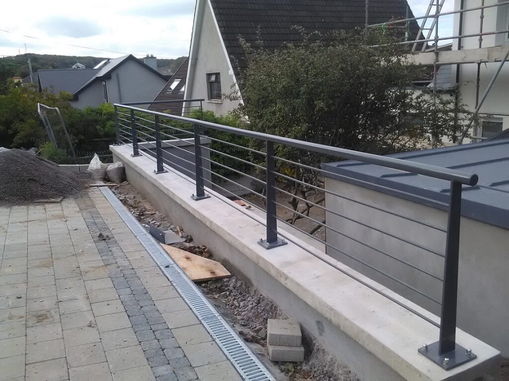 Residential External Handrails - Bernard Spillane Engineering
