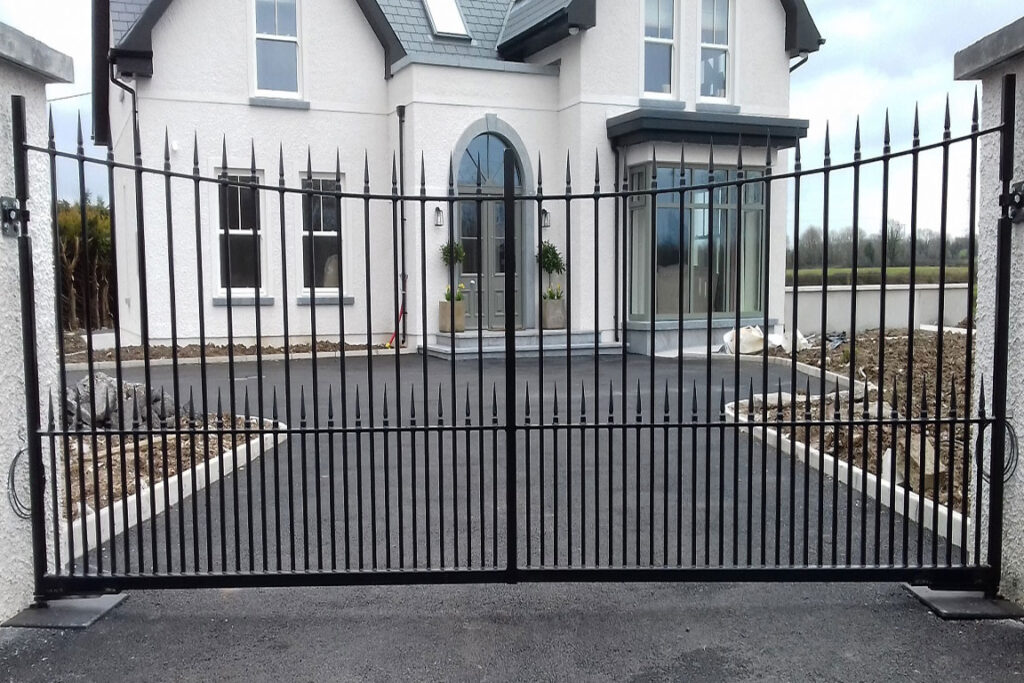 Automated Wrought Iron Gates - Bernard Spillane Engineering