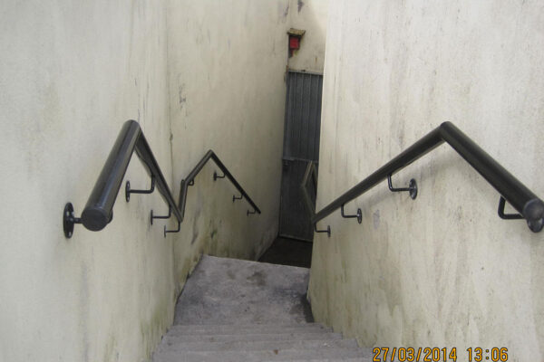 Residential External Handrails - Bernard Spillane Engineering