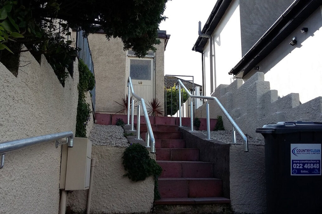 Residential External Handrails - Bernard Spillane Engineering