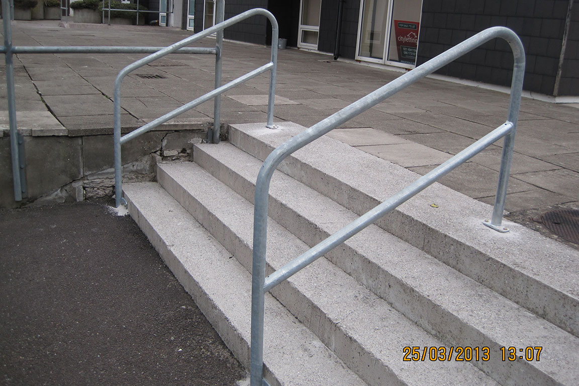 Residential External Handrails - Bernard Spillane Engineering