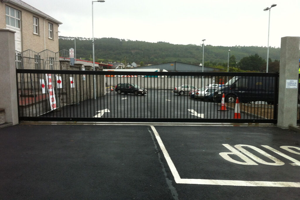 Sliding Wrought Iron Gates - Bernard Spillane Engineering