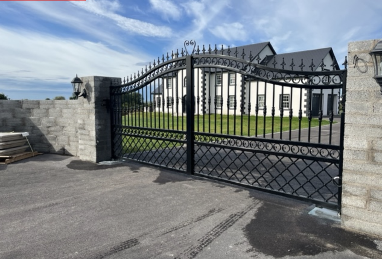 Automated Wrought Iron Gates - Bernard Spillane Engineering