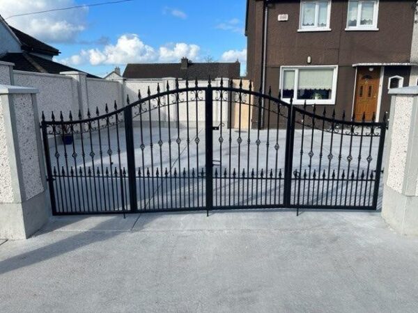 Swing Wrought Iron Gates - Bernard Spillane Engineering