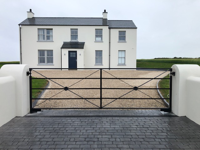 Automated Wrought Iron Gates - Bernard Spillane Engineering